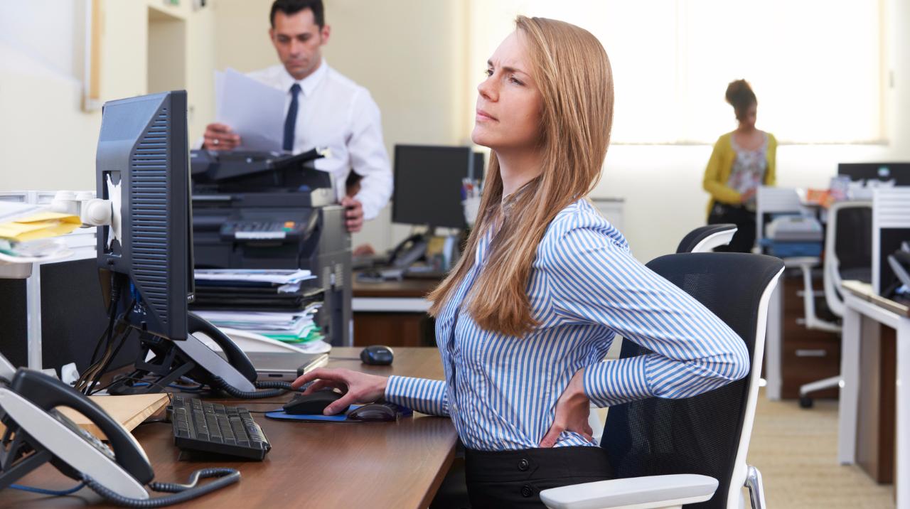 Low Back Pain in Office Setup